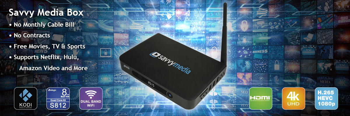 Savvy Media – Android Streaming Media Box
